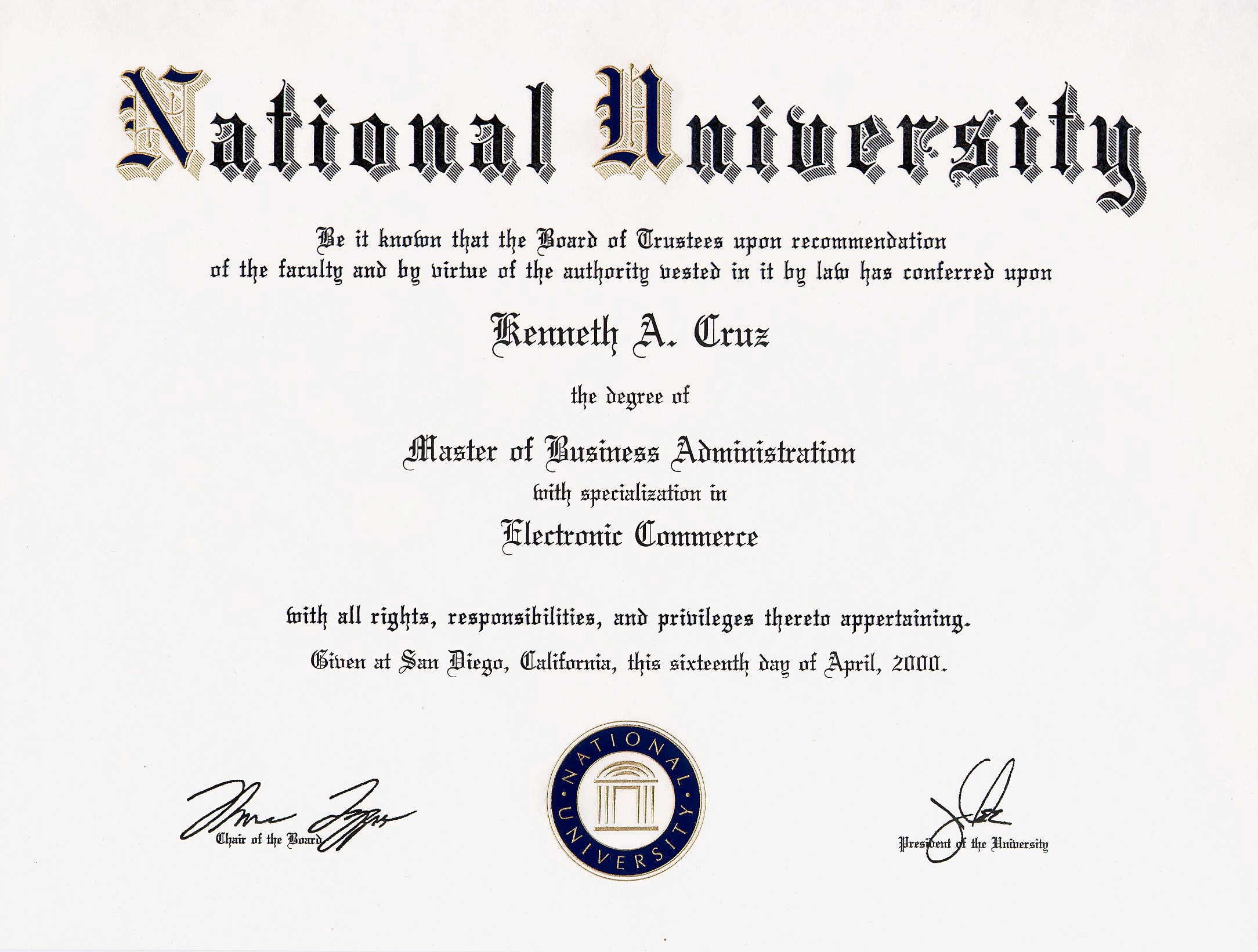 Diplomas Diplomas
